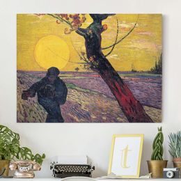 Bilderwelten Leinwandbild - Querformat Vincent van Gogh - S&auml;mann