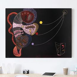Bilderwelten Leinwandbild - Querformat Wassily Kandinsky - Gro&szlig;es und Winziges