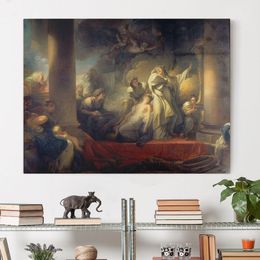 Bilderwelten Leinwandbild - Querformat Jean Honor&eacute; Fragonard - Der Grosspriester Coresos
