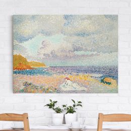 Bilderwelten Leinwandbild - Querformat Henri Edmond Cross - Vor dem Sturm