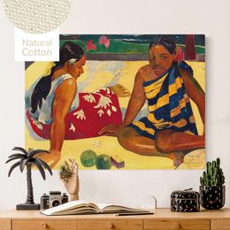 Bilderwelten Leinwandbild Paul Gauguin - Frauen von Tahiti