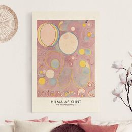 Bilderwelten Leinwandbild Hilma Af Klint - The ten largest no.8