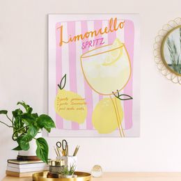 Bilderwelten Leinwandbild Limoncello Spritz