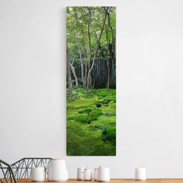 Bilderwelten Leinwandbild - Hochformat Growing Trees