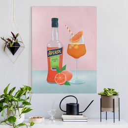 Bilderwelten Leinwandbild Aperol Spritz