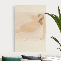 Bilderwelten Leinwandbild Auguste Rodin - Frauenakt III