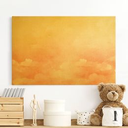 Bilderwelten Leinwandbild Wolkenhimmel Pastell