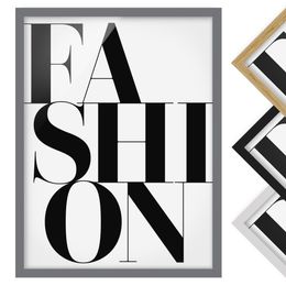 Bilderwelten Bild mit Rahmen - Hochformat FASHION