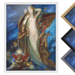 Bilderwelten Bild mit Rahmen originell einzigartig modern inkl. Rahmung - Gustave Moreau - Verherrlichung Helenas - Deko Wohnzimmer Schlafzimmer