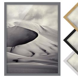 Bilderwelten Bild mit Rahmen - Hochformat Im S&uuml;den der Sahara