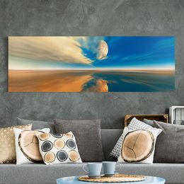 Bilderwelten Leinwandbild - Panorama Fantasy
