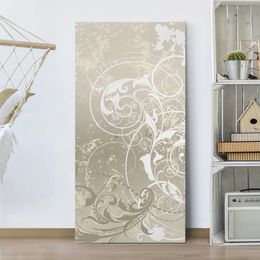 Bilderwelten Leinwandbild - Querformat Perlmutt Ornament Design