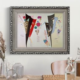 Bilderwelten Leinwandbild mit Barockrahmen Wassily Kandinsky - Wechselseitiger Gleichklang