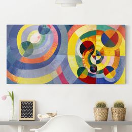 Bilderwelten Leinwandbild - Querformat Robert Delaunay - Forme circulaire