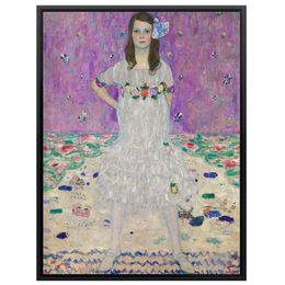 Bilderwelten Leinwandbild - Hochformat Gustav Klimt - M&auml;da Primavesi