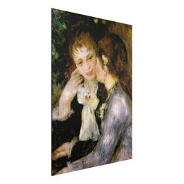 Bilderwelten Alu Dibond Outdoor Bild originell braun modern wetterfest - Auguste Renoir - Bekenntnisse - Deko Wohnzimmer Schlafzimmer