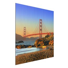 Bilderwelten Alu-Dibond Outdoor Bild Baker Beach