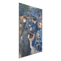 Alu-Dibond Kunstdruck Auguste Renoir - Die Regenschirme