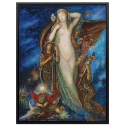 Bilderwelten Leinwandbild - Hochformat Gustave Moreau - Verherrlichung Helenas