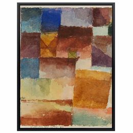 Bilderwelten Leinwandbild - Hochformat Paul Klee - Ein&ouml;de