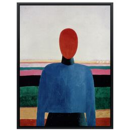 Bilderwelten Leinwandbild - Hochformat Kasimir Malewitsch - Weiblicher Torso II