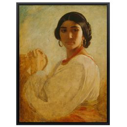 Bilderwelten Leinwandbild - Hochformat Anselm Feuerbach - R&ouml;merin
