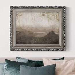 Bilderwelten Leinwandbild mit Barockrahmen Orientalische Dschungel Gipfel