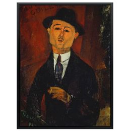 Bilderwelten Leinwandbild - Hochformat Amedeo Modigliani - Bildnis Paul Guillaume