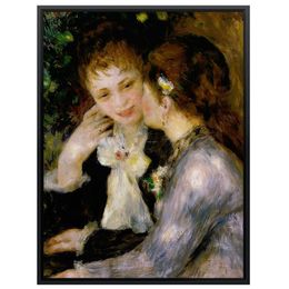 Bilderwelten Leinwandbild - Hochformat Auguste Renoir - Bekenntnisse