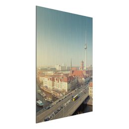 Bilderwelten Alu-Dibond Outdoor Bild Berlin am Morgen