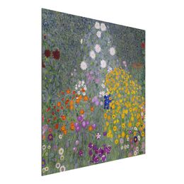 Alu-Dibond Kunstdruck Gustav Klimt - Bauerngarten