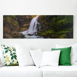 Bilderwelten Leinwandbild - Panorama Fr&uuml;hjahrsflut