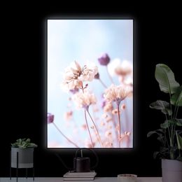 Bilderwelten LED-Wechselbild Trockenblumen Nahaufnahme