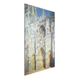 Bilderwelten Alu-Dibond Outdoor Bild Claude Monet - Kathedrale von Rouen