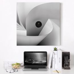 Bilderwelten Leinwandbild Motiv Kunstdruck Leinwanddruck - Big Eye - Wandbild XXL Wohnzimmer Schlafzimmer