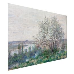 Bilderwelten Alu-Dibond Outdoor Bild Claude Monet - Fr&uuml;hlingsstimmung