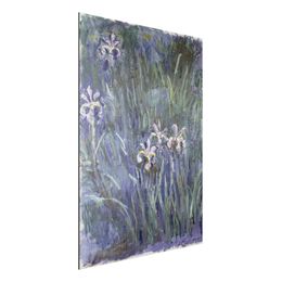 Bilderwelten Alu-Dibond Outdoor Bild Claude Monet - Schwertlilien