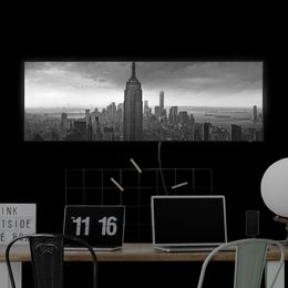 Bilderwelten LED-Wechselbild New York Rockefeller View