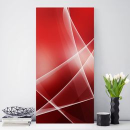 Bilderwelten Leinwandbild - Hochformat Red Heat
