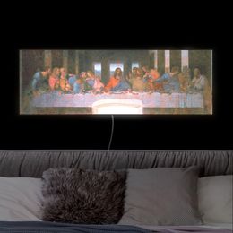 Bilderwelten LED-Wechselbild Leonardo da Vinci - Das letzte Abendmahl