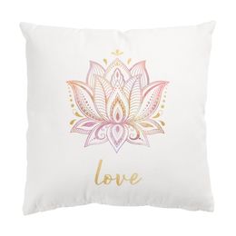 Bilderwelten Dekokissen 2er Set Mandala Dream Love Set Gold Rosa