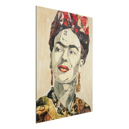 Bilderwelten Alu-Dibond Outdoor Bild Frida Kahlo - Collage No.2