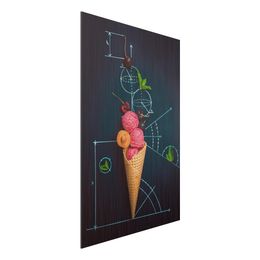 Bilderwelten Alu-Dibond Outdoor Bild Geometrie im Sommer