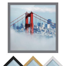 Bilderwelten Bild mit Rahmen - Quadrat Good Morning San Francisco!