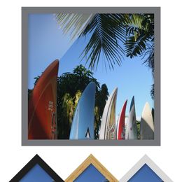 Bilderwelten Bild mit Rahmen - Quadrat Surfers Paradise