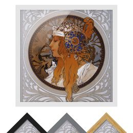 Bilderwelten Bild mit Rahmen - Quadrat Loren