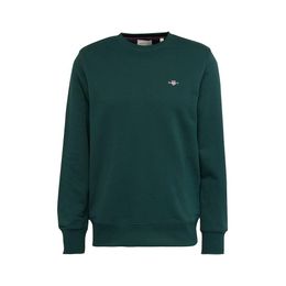 Gant Sweatshirt Herren Gr&ouml;&szlig;e XXS silbergrau / tanne / rot