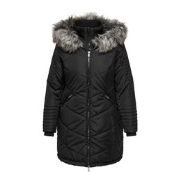 Only Carmakoma Winter Jacket female Black size 54
