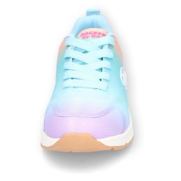 Dockers by Gerli Sneaker M&auml;dchen Gr&ouml;&szlig;e 40 cyanblau / lila / rosa