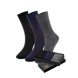 Crea Socks Socken 'Bambus' Herren Gr&ouml;&szlig;e 41/46 bunt